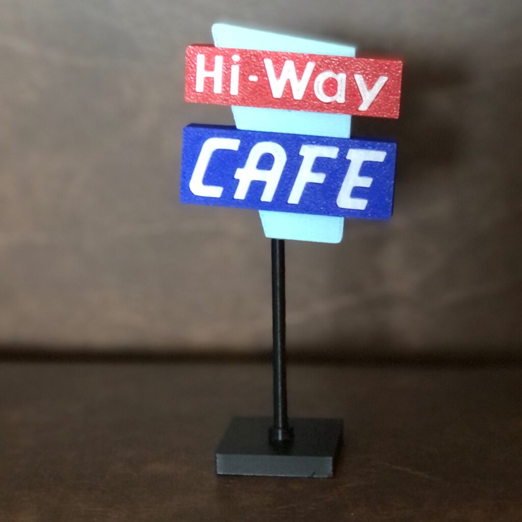 Hi-Way Cafe Sign | Hi-Way Cafe | Family Style Restaurant on Route 66